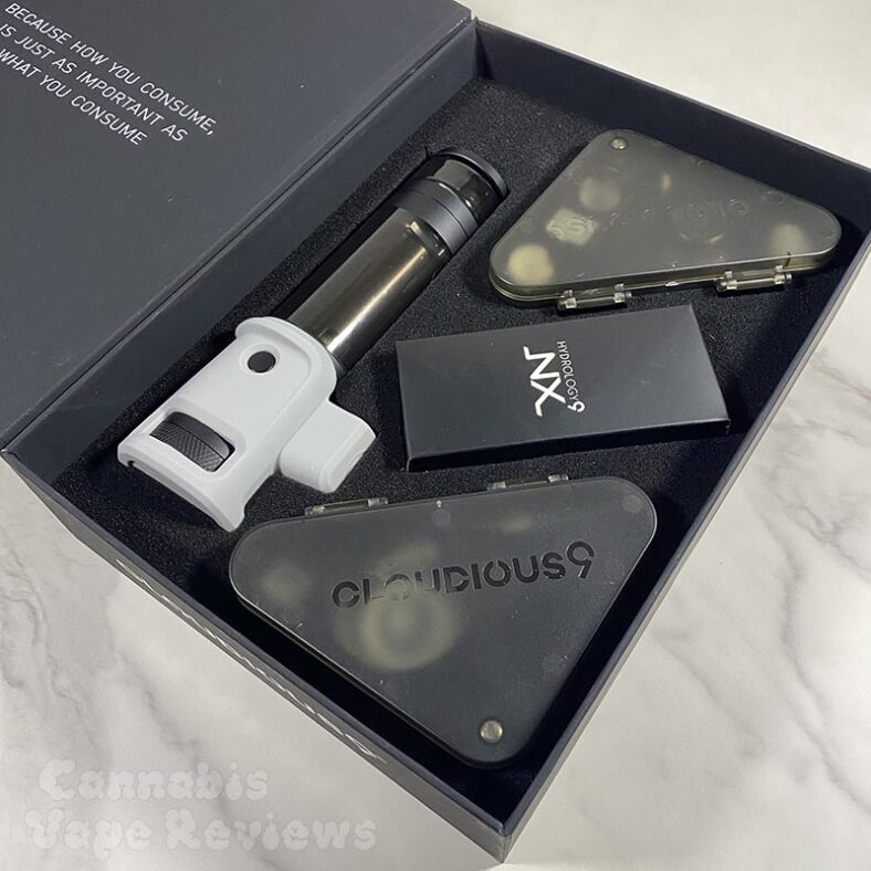 Cloudious9 Hydrology9 NX [Review] - Cannabis Vape Reviews