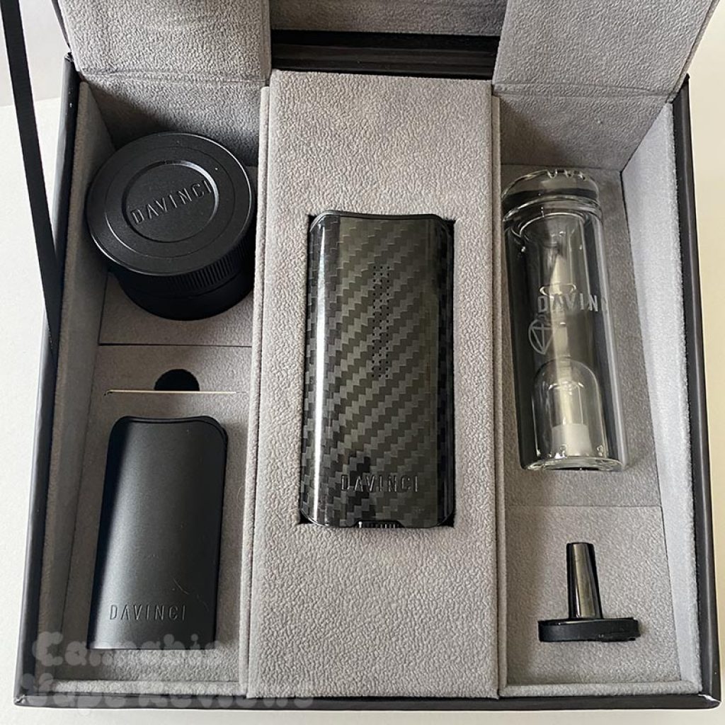 DaVinci IQ2 Carbon Fiber (Limited Edition) - Cannabis Vape Reviews