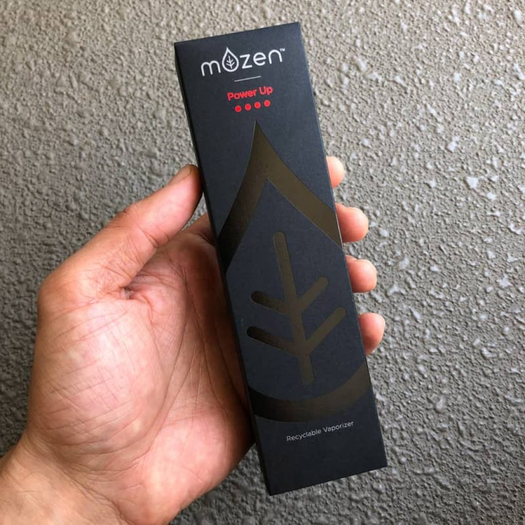 Mozen Vape Pen - 500mg Disposable Vaporizer - Cannabis Vape Reviews