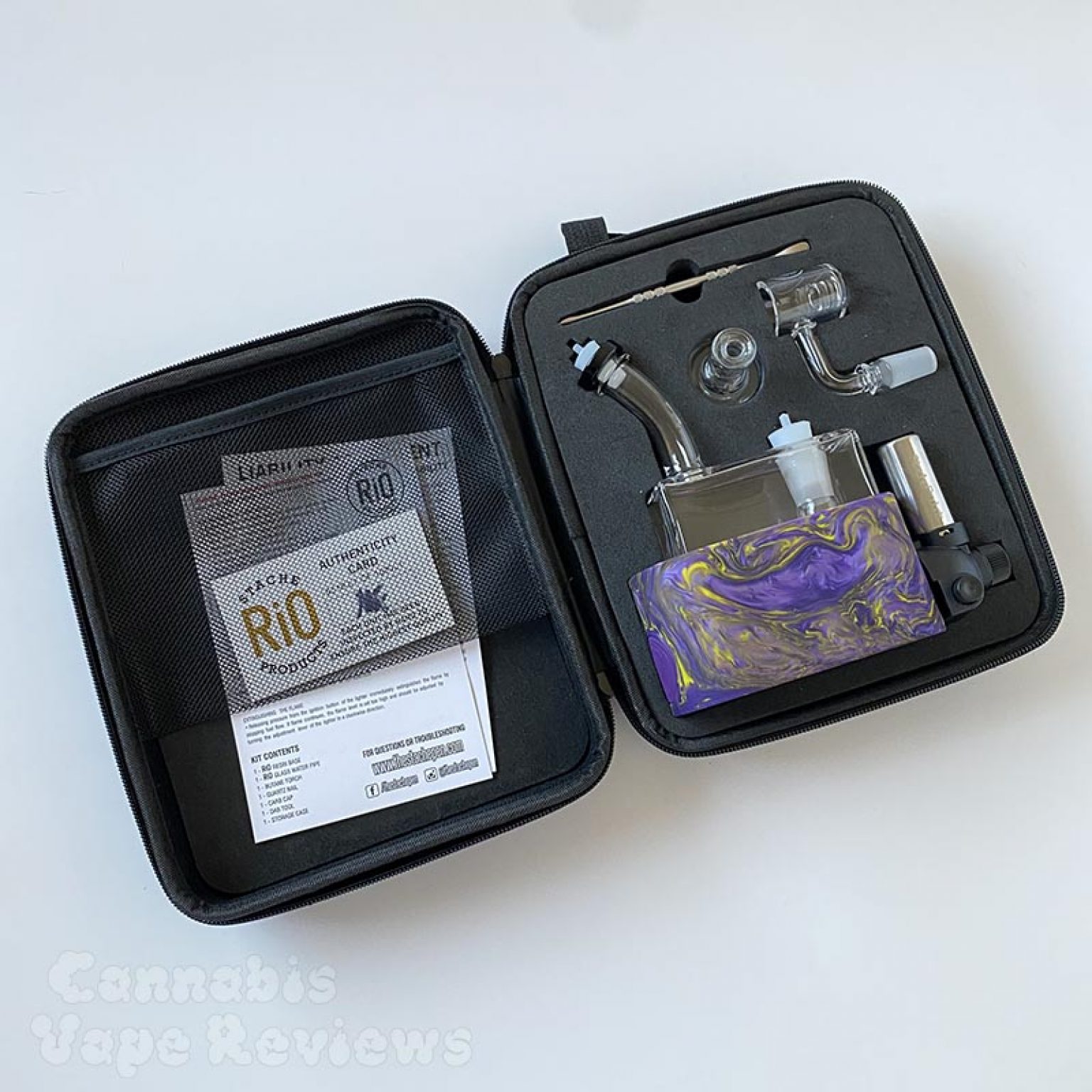 Stache RIO Dab Rig - Cannabis Vape Reviews